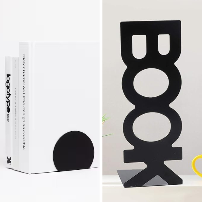 Jual Bookstand Bookend Kecil Penyangga Buku Pembatas Sekat Aesthetic ...