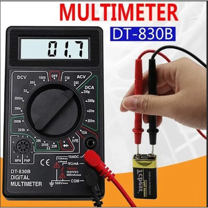 Jual Avometer / Multimeter / Multitester Digital DT-830B / Multimeter ...