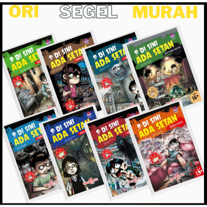 Jual TeenComic Horor DISINI ADA SETAN (komik segel original) | Shopee ...