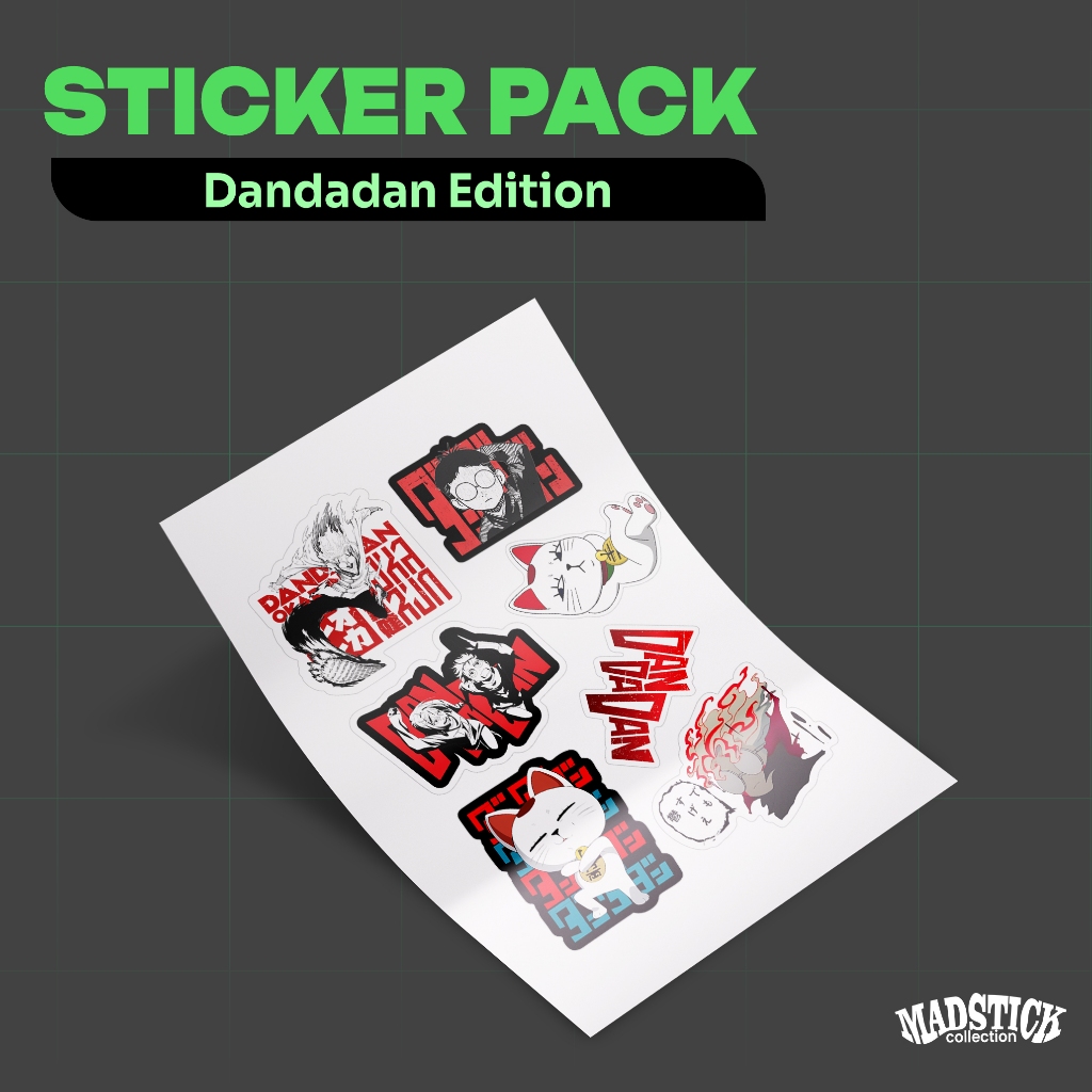 Jual STICKER PACK DANDADAN / STICKER ANIME / STICKER AESTHETIC / STIKER ...