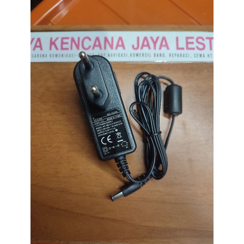 Jual ADAPTOR CHARGER HT ICOM IC V80 BC123E BC-147 SE BC-122E 12v 200mA ...