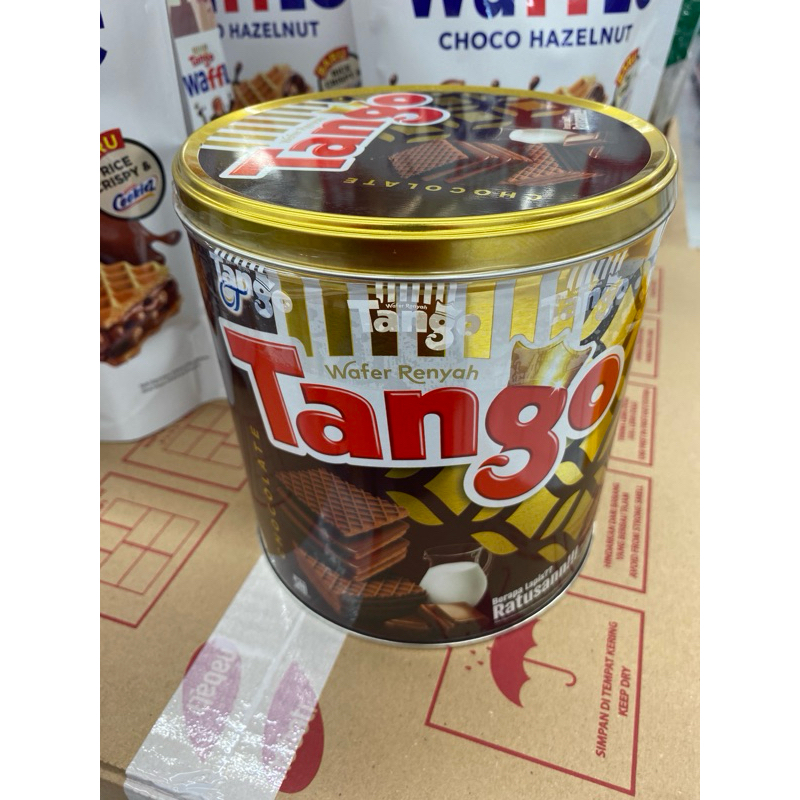 Jual Tango Wafer Coklat Kaleng 240 g | Shopee Indonesia