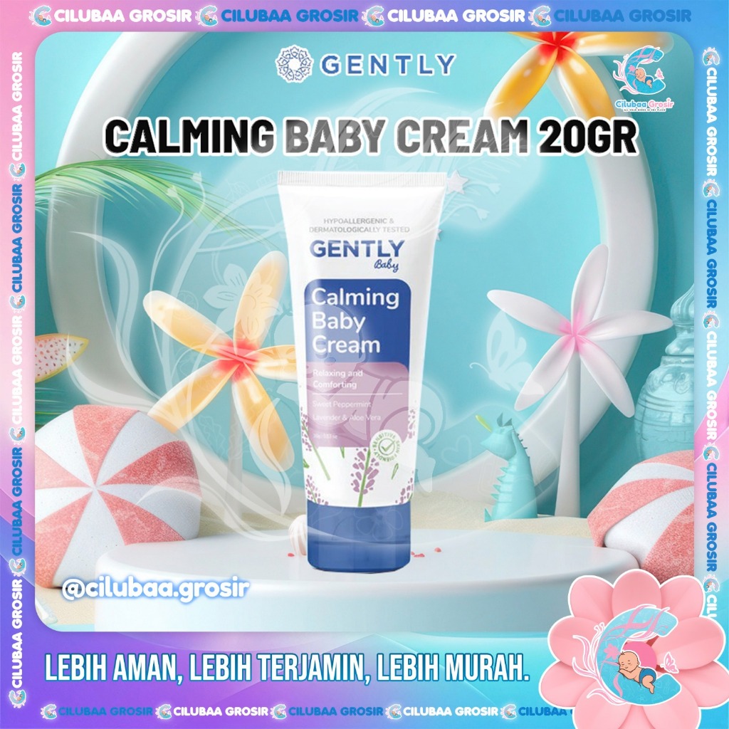 Jual Gently Calming Baby Cream 20g Travel Size || Krim Pereda Kolik dan ...