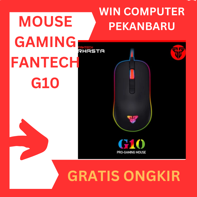 Jual Mouse Gaming Fantech RHASTA G10 | Shopee Indonesia