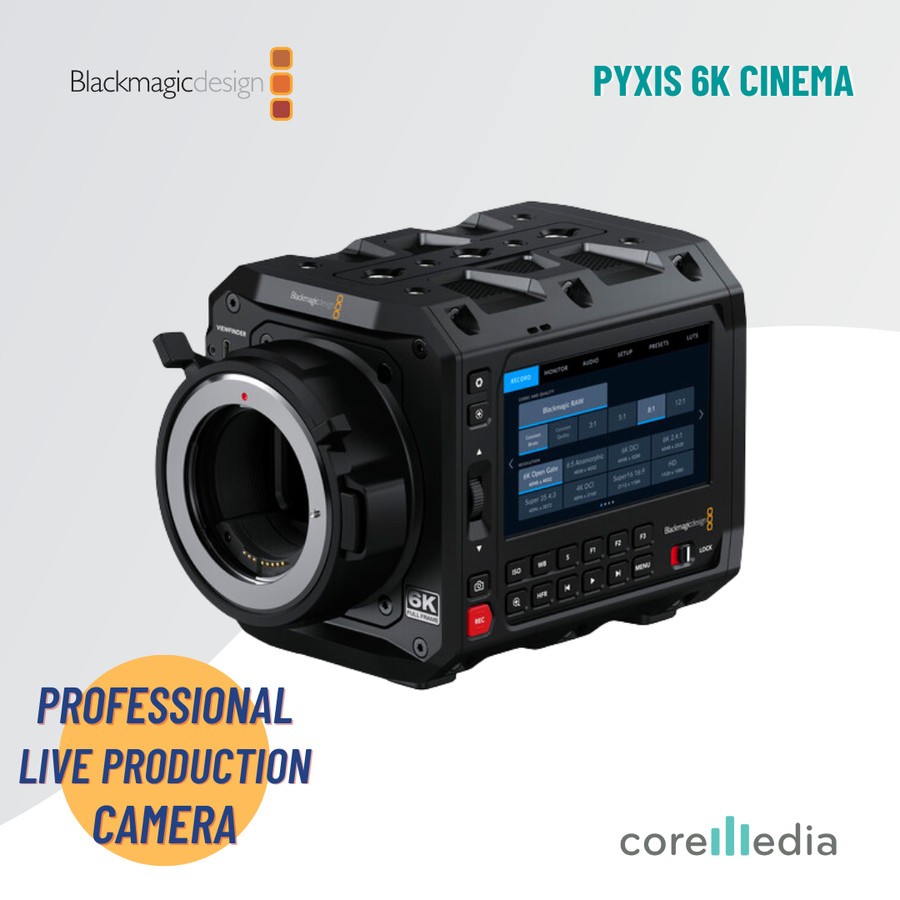 Jual Blackmagic Design PYXIS 6K Cinema Box Camera (Canon EF) | Shopee Indonesia