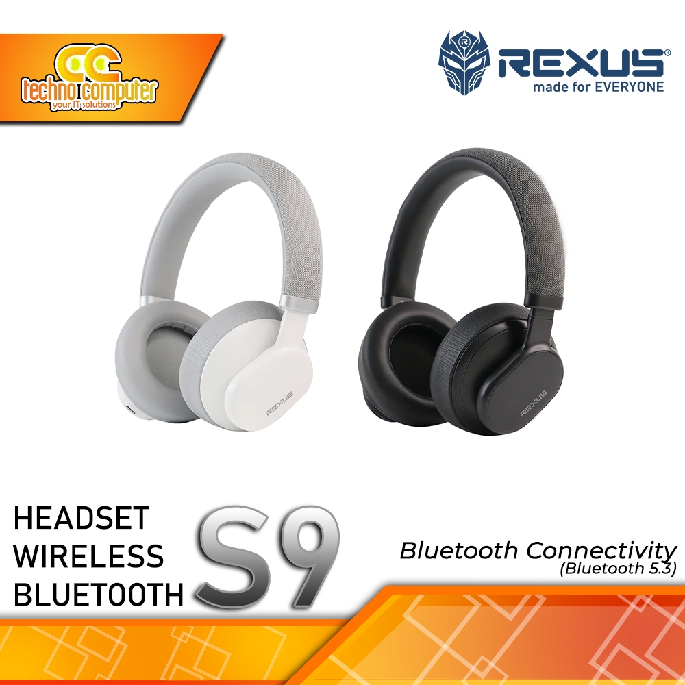 Jual HEADSET REXUS RX-S9 Touch Wireless Bluetooth - Headset | Shopee ...