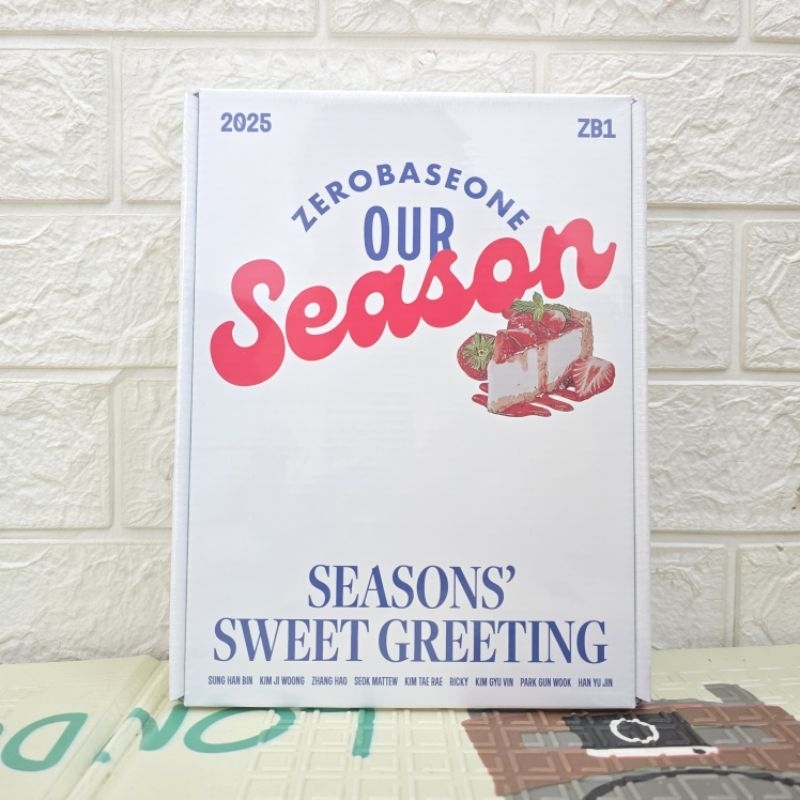 Jual zerobaseone seasons greeting 2025 zb1 sg25 pob appmus/sg only sealed | Shopee Indonesia