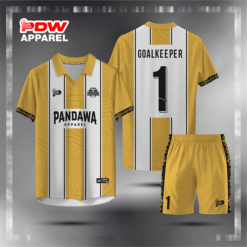 Jual JERSEY FUTSAL PRINTING / JERSEY CUSTOM /DESAIN 1201B / KEEPER ...