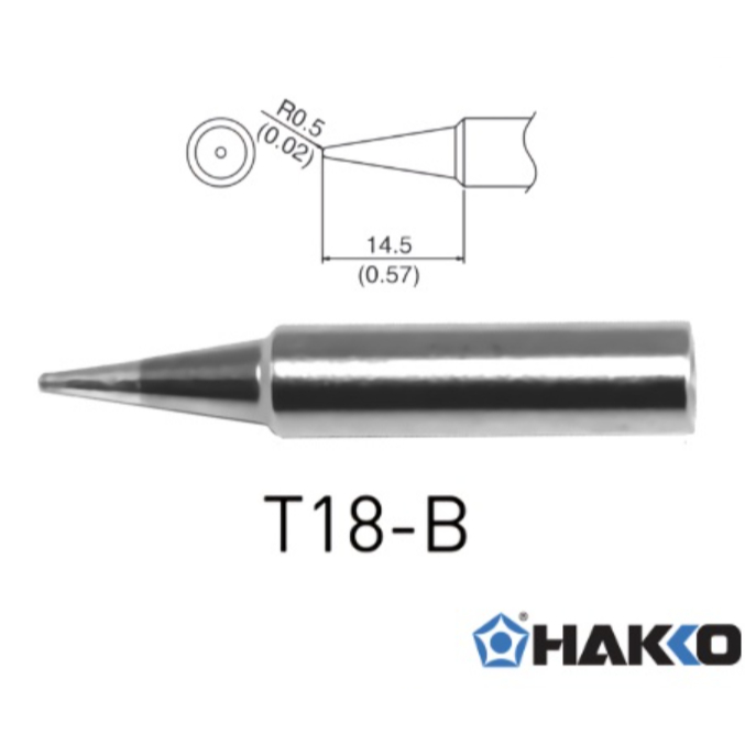 Jual Mata Solder Hakko T18-B Solder Tip T18B (Untuk Solder Hakko FX-888 & FX-888D) | Shopee ...