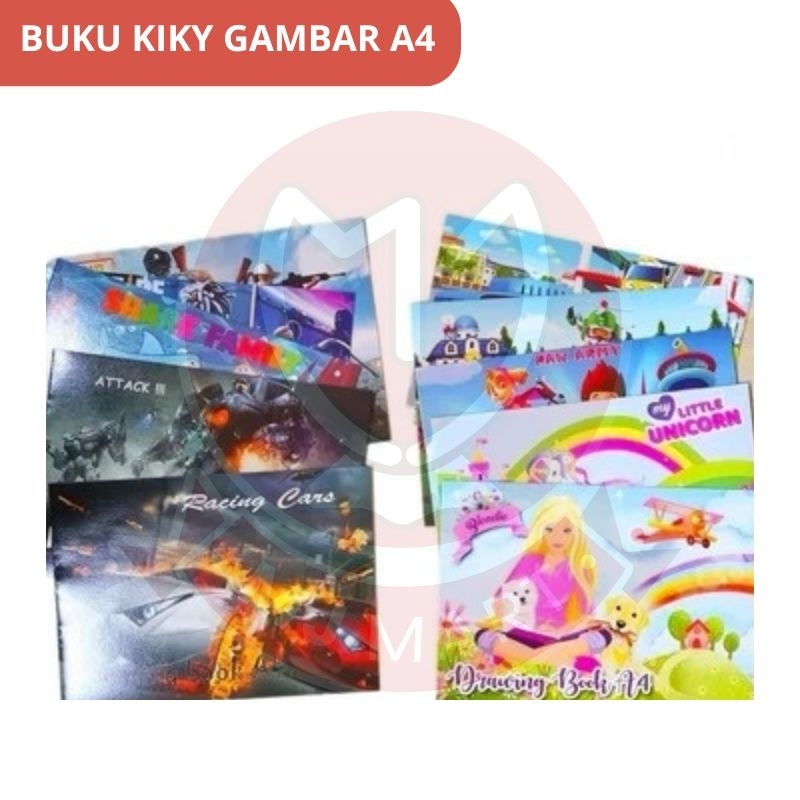 Jual BUKU KIKY GAMBAR A4 | Shopee Indonesia