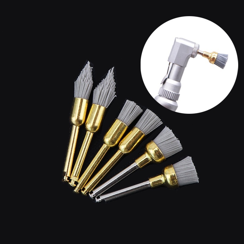 Jual 100Pcs Dental Nylon Polishing Brush Gigi / Bur Poles Gigi / Brush ...