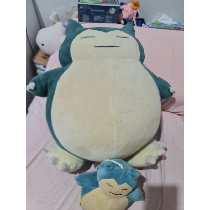 Jual boneka pokemon snorlax set 40 cm + 10 cm | Shopee Indonesia