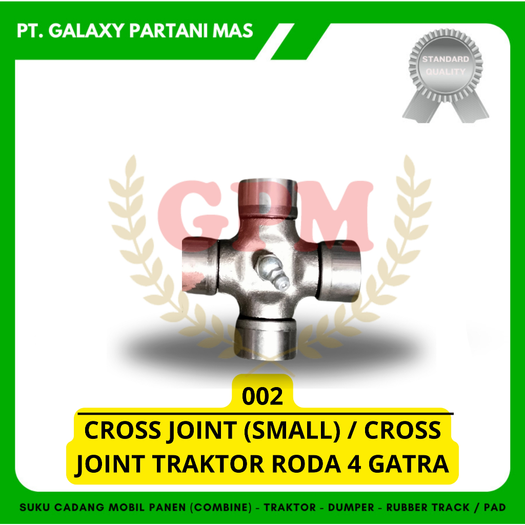 Jual CROSS JOINT (SMALL) / CROSS JOINT TRAKTOR RODA 4 GATRA / 002 ...