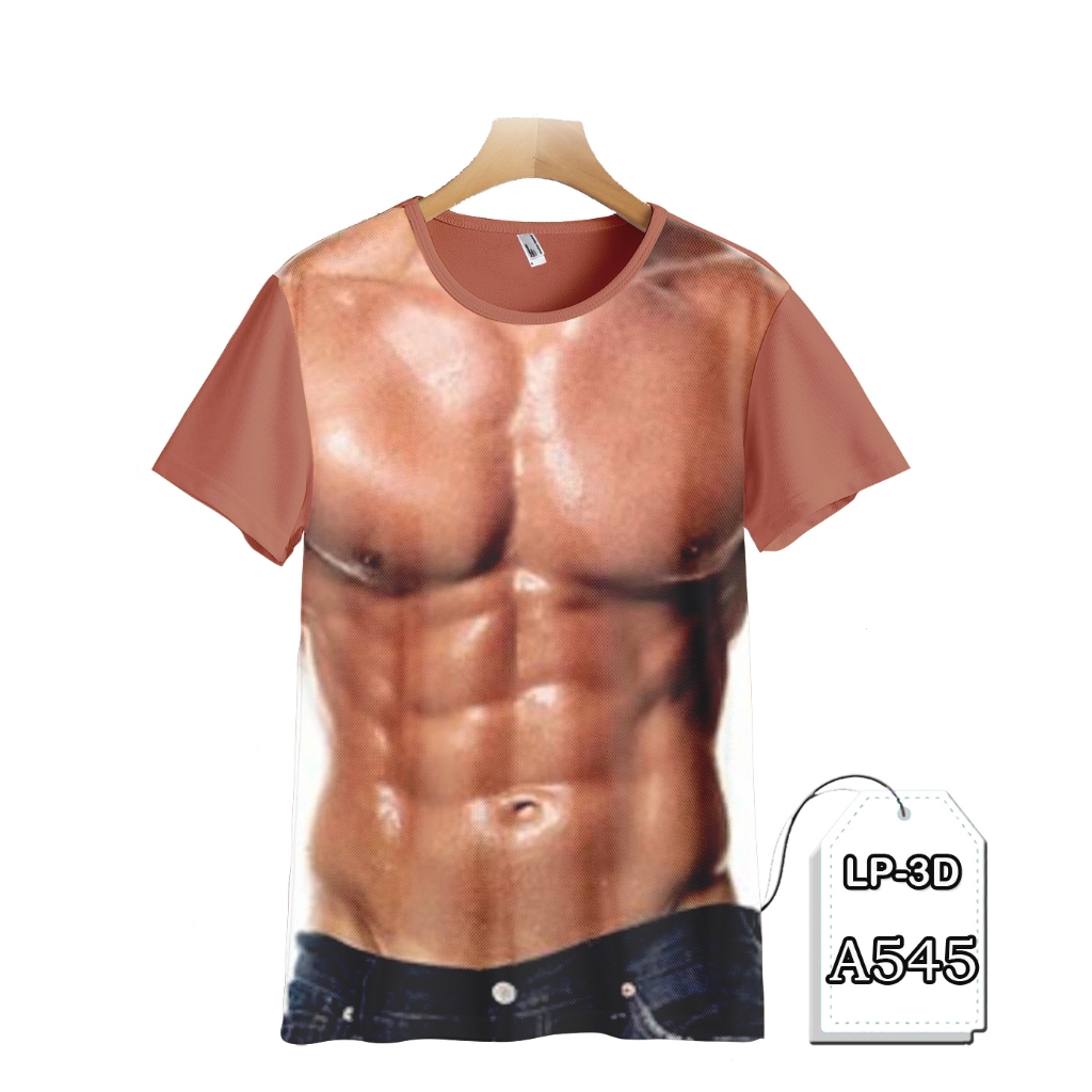 Jual Baju Sixpack 3D Printing Baju Dewasa Unik dan Lucu BIG SIZE 7XL | Shopee Indonesia