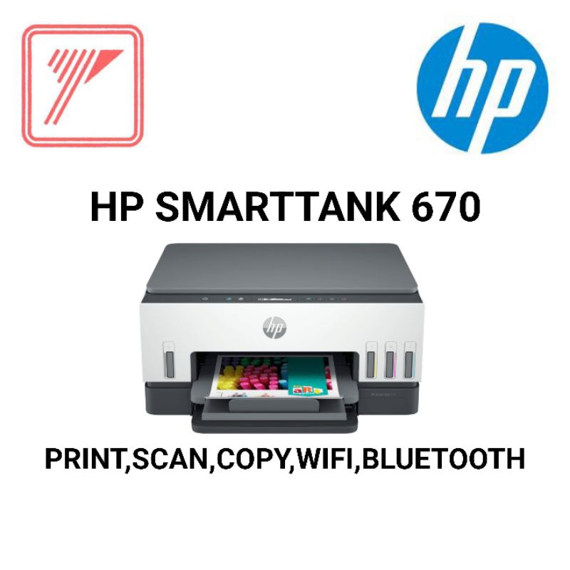 Jual HP Printer SmartTank 670 HP670 HP 670 Print,Scan,Copy,Wifi,BLE ...