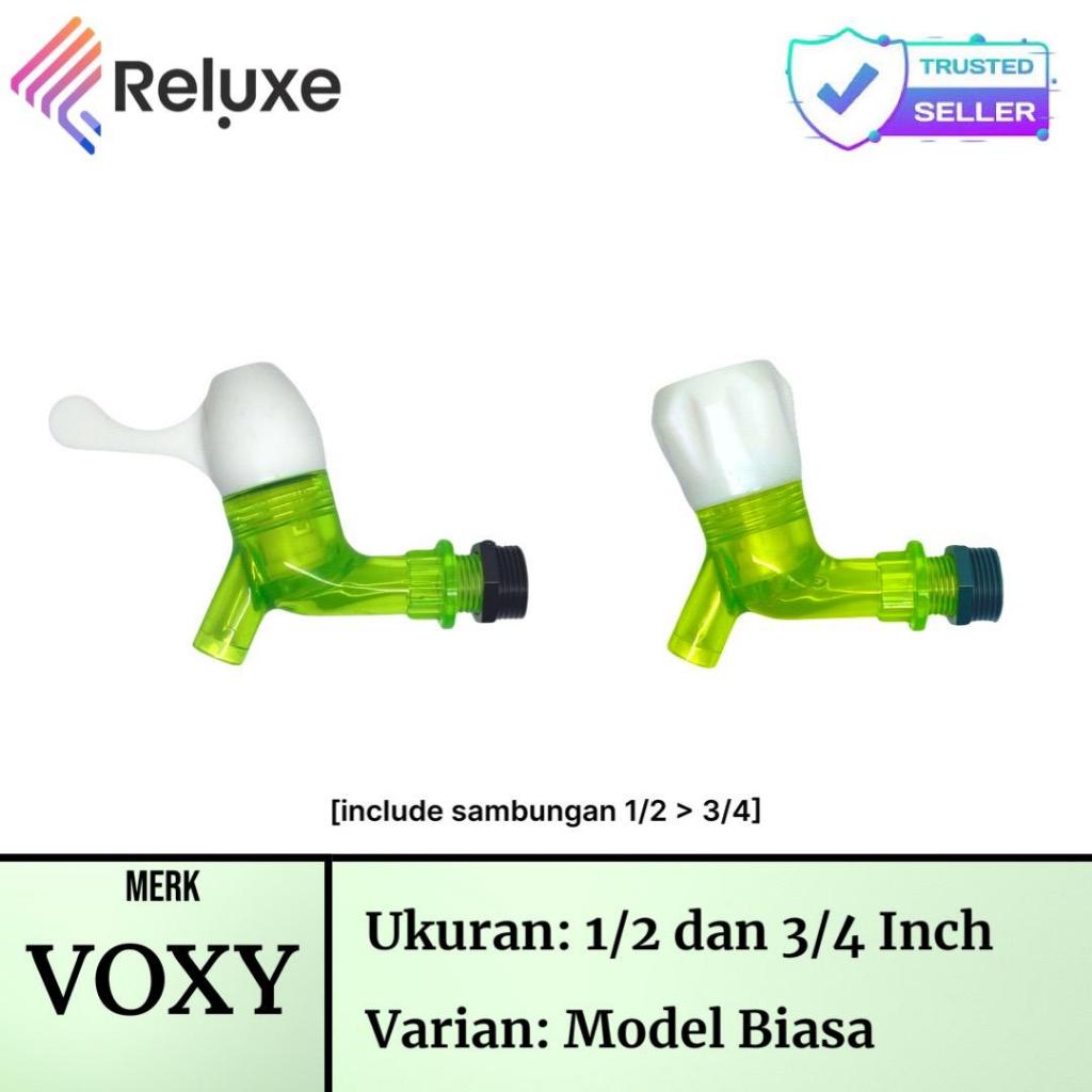 Jual VOXY Keran / Kran Air Taman PVC Jumbo Transparan Model Biasa ...