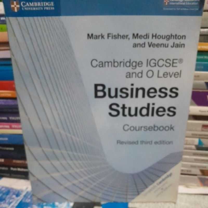 Jual BUKU CAMBRIDGE IGCSE AND O LEVEL BUSINESS STUDIES COURSEBOOK REVISED THIRD EDITION | Shopee ...