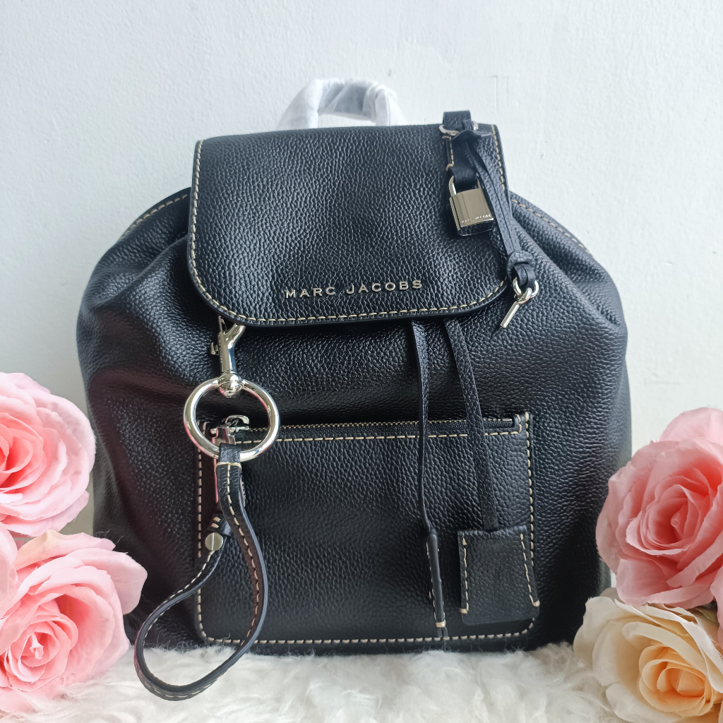 Jual MARC JACOBS THE BOLD GRIND LEATHER BACKPACK FAB | Shopee Indonesia