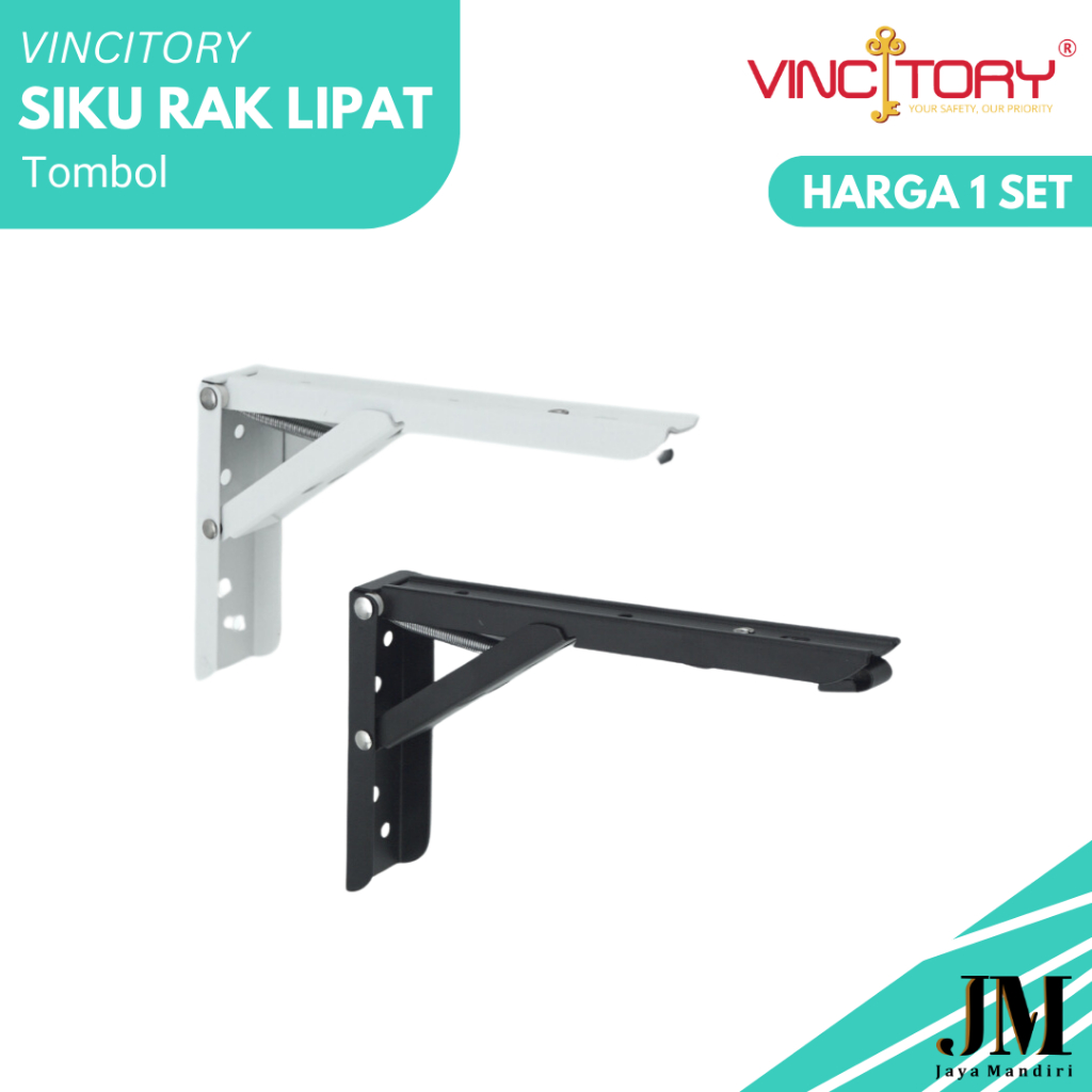Jual Vincitory Bracket Siku Rak Lipat Meja Ambalan Melayang Model ...