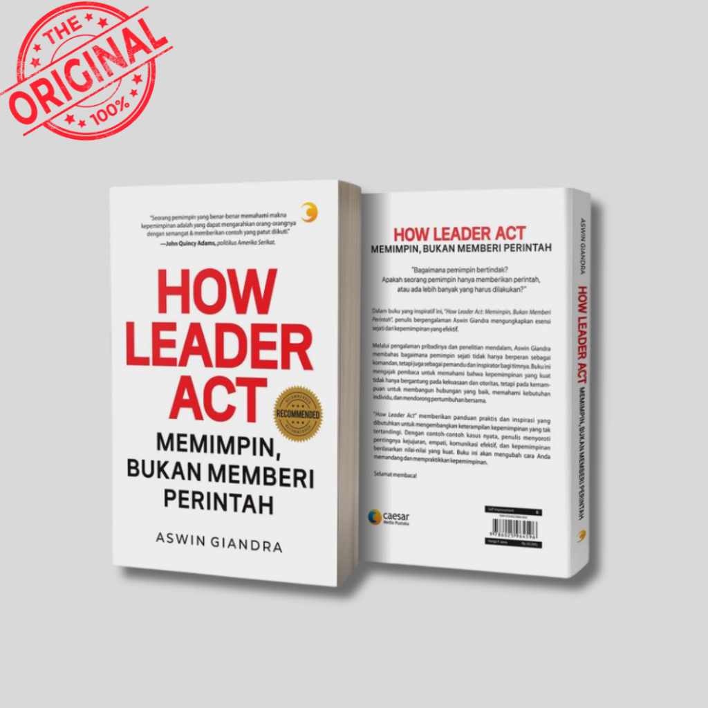 Jual Buku How Leader Act - Aswin Giandra | Shopee Indonesia