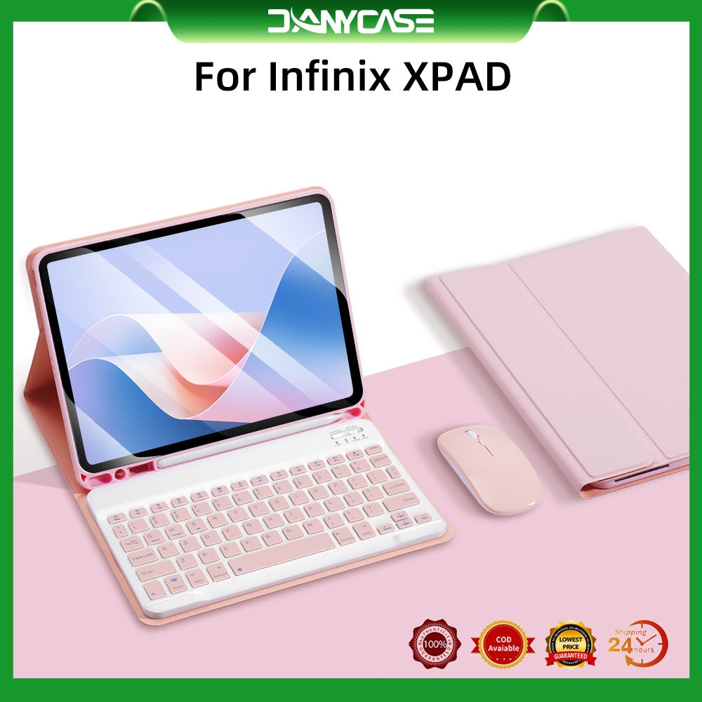 Jual DANYCASE Magnetic Bluetooth Keyboard Case for Infinix XPad Titel ...