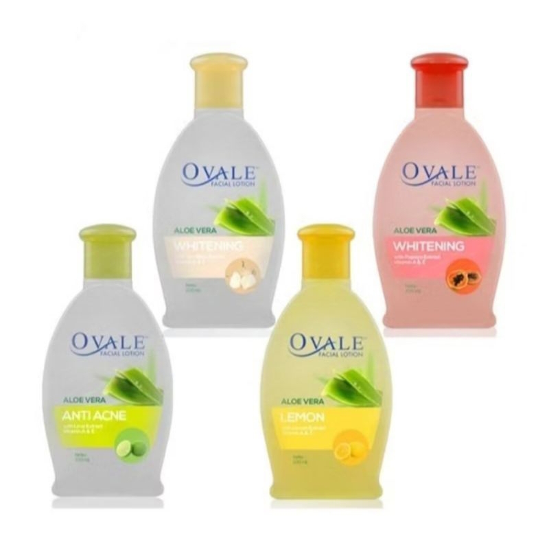Jual Ovale Facial Lotion Whitening Alone Vera 100 ml | Shopee Indonesia