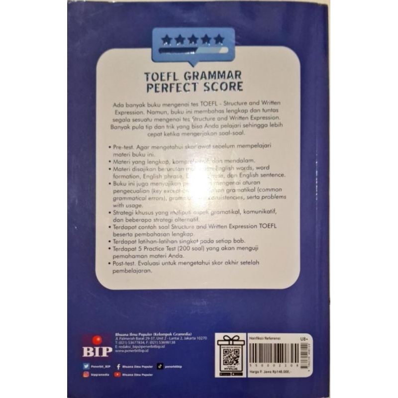 Jual TOEFL Perfect Score | Shopee Indonesia