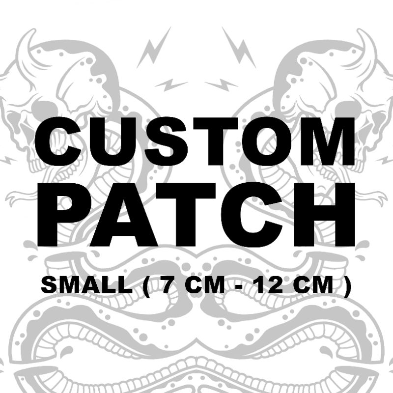 Jual CUSTOM PATCH BORDIR SATUAN SIZE S & M ( Baca deskripsi ) | Shopee ...