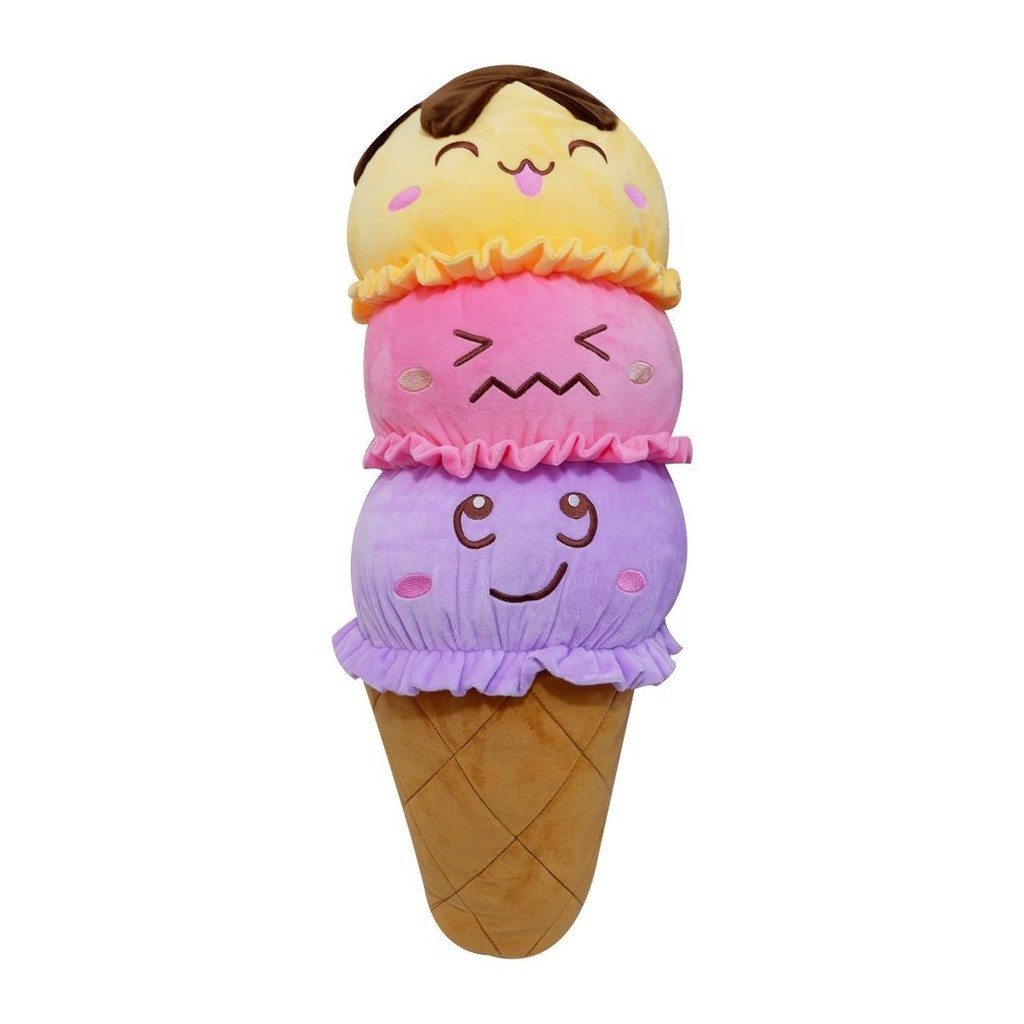 Jual Boneka guling es krim ice cream lucu kualitas premium bahan halus ...