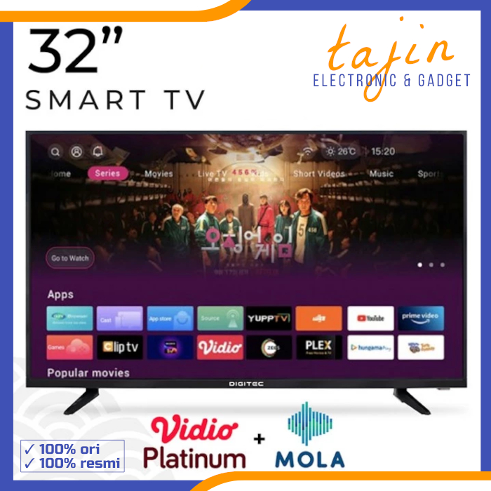 Jual DIGITEC DG 32C103 Smart TV 32 inch - Garansi Resmi | Shopee Indonesia