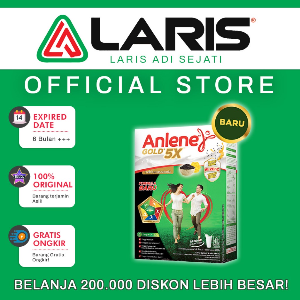 Jual Anlene Gold 5X Habbatussauda | Shopee Indonesia