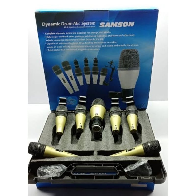Jual Mic Drum Dynamic Drum Mic System | Shopee Indonesia