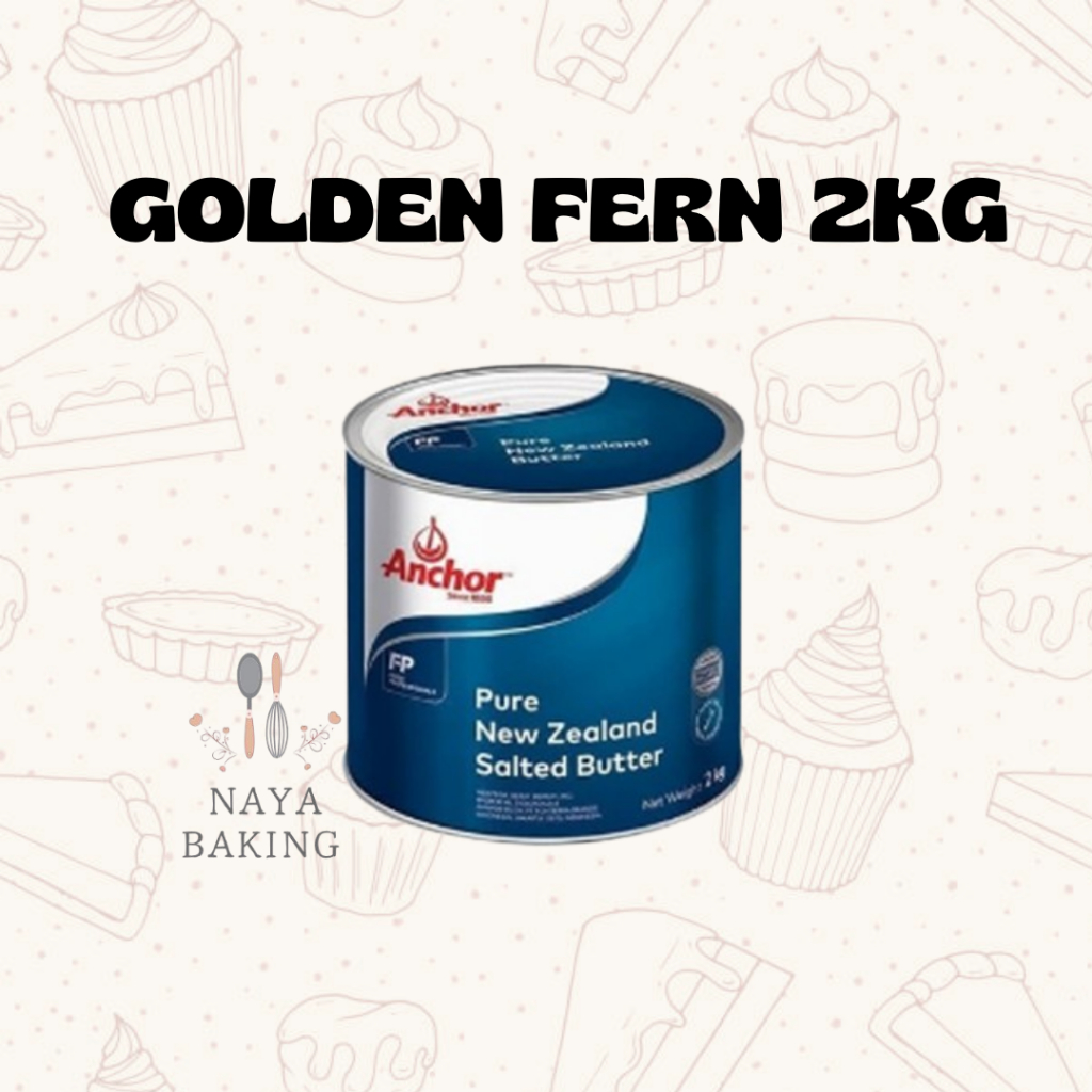 Jual ANCHOR BUTTER 2KG/ GOLDEN FERN 2KG/ BUTTER 2KG | Shopee Indonesia
