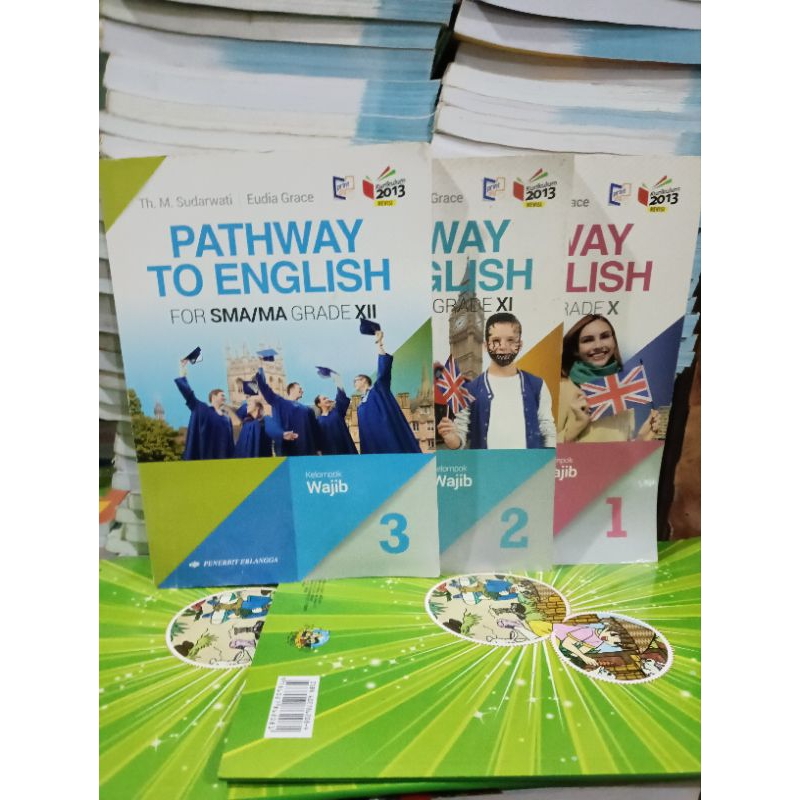 Jual PATHWAY TO ENGLISH SMA/MA Grade 1, 2, 3 Kelompok Wajib K 13 Revisi ...
