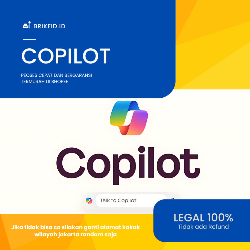 Jual Microsoft Copilot Pro 100% Private Full Garansi | Shopee Indonesia