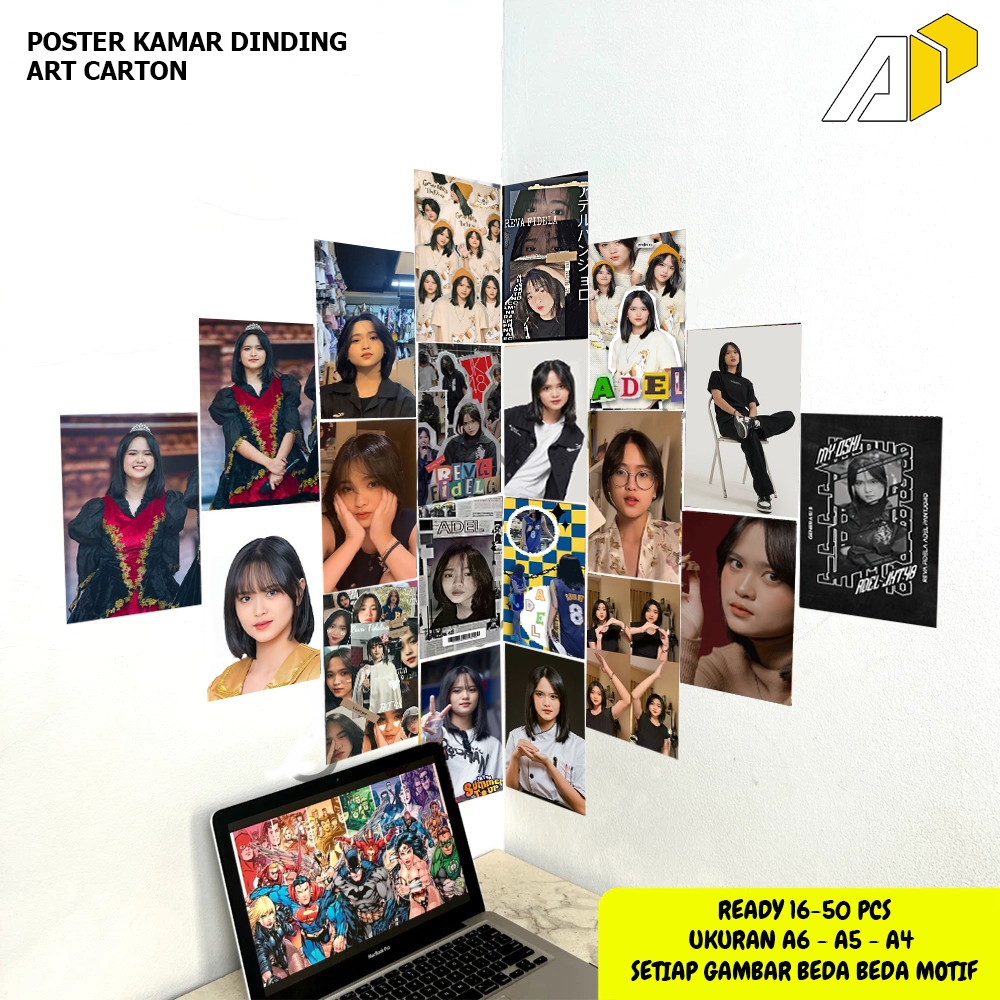 Jual Poster Dinding Kamar Gambar adel jkt48 / Poster jkt48 / Poster ...