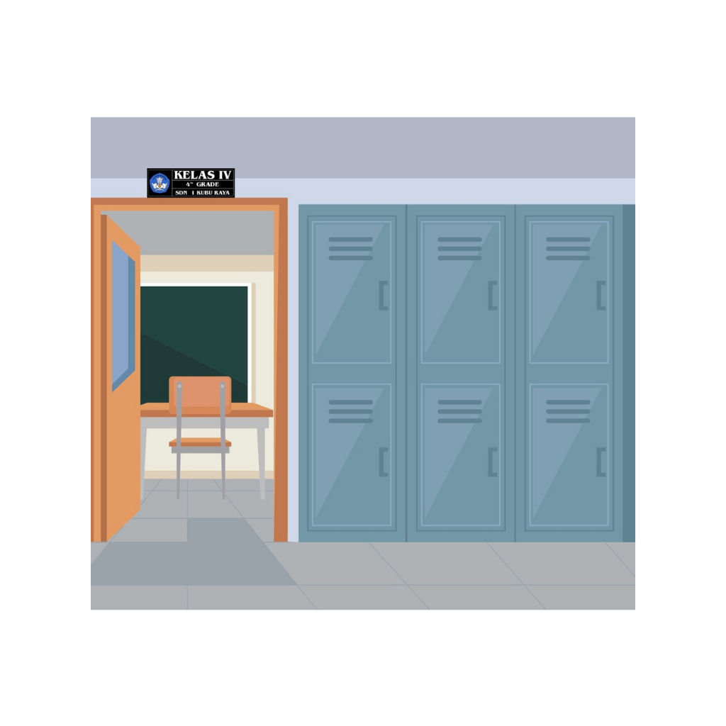 Jual Papan Nama Ruang Sekolah 1 Sisi / Nama Ruang Sekolah / Nama Ruang ...