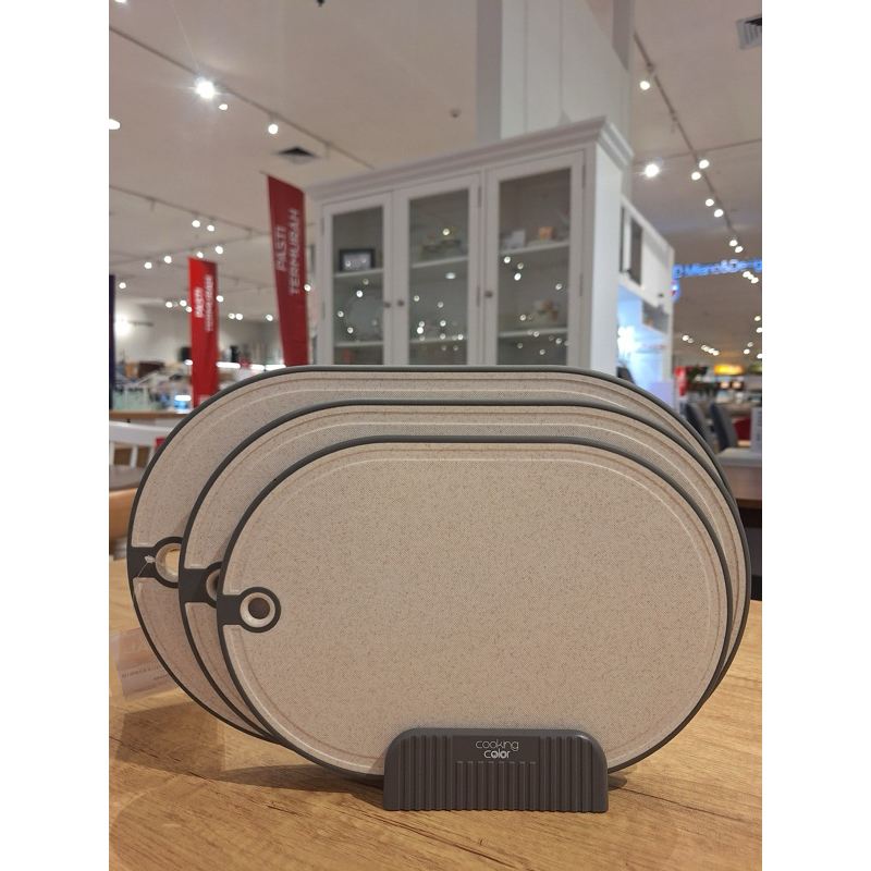 Jual Informa Cooking Color set 3pcs Macy Talenan Plastik Oval | Shopee ...