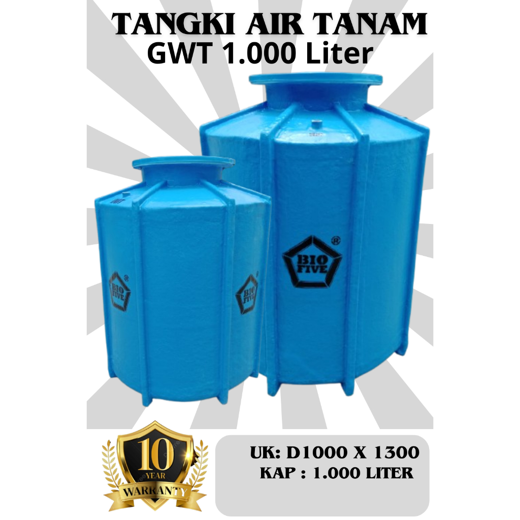 Jual Jual Tangki Air kapasitas 1.000 Liter harga update januari 2025 ...