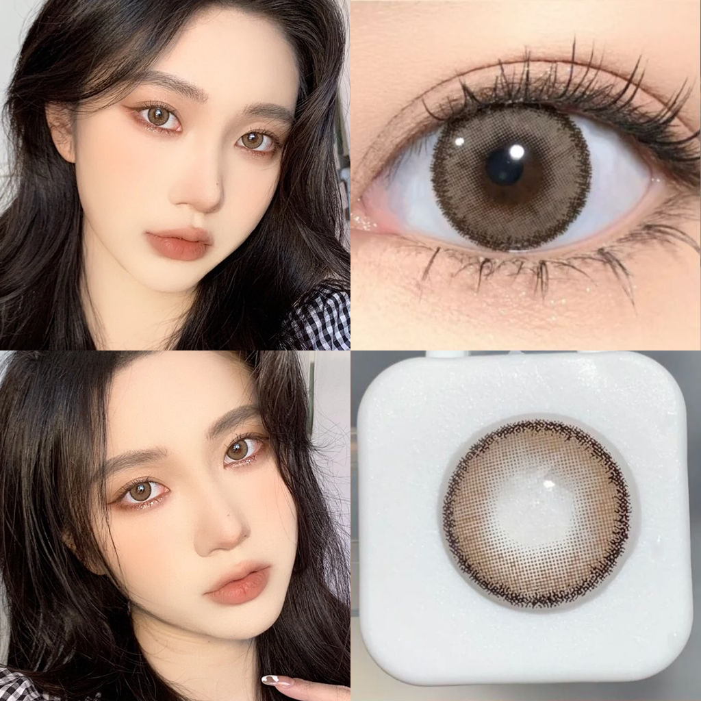 Jual [ COD] MYSTICEYES SOFTLENS STAR ORBIT SERIES GOLDEN YELLOW 14.5MM ...