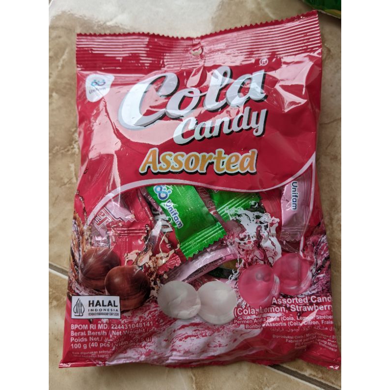 Jual Permen Cola Candy Assorted Isi 40pcs | Shopee Indonesia