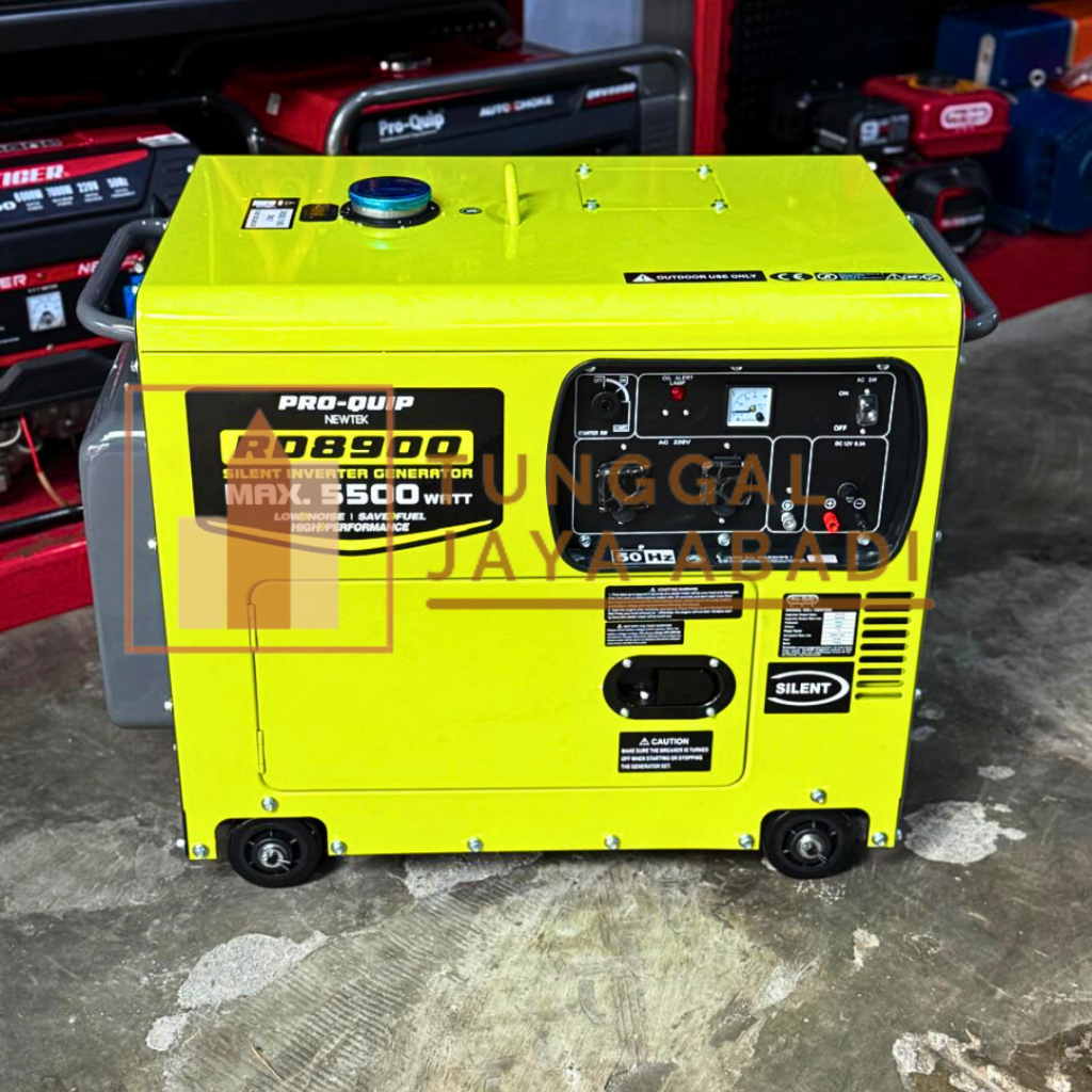 Jual Genset Silent Pro Quip RD8900 5500Watt - Generator Silent 5500 ...