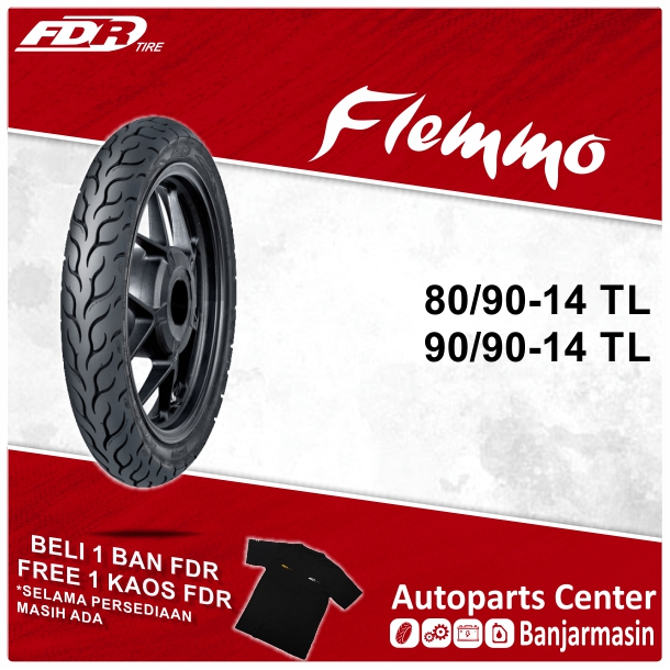 Jual Ban FDR FLEMMO Ring 14 Tubeless | Shopee Indonesia