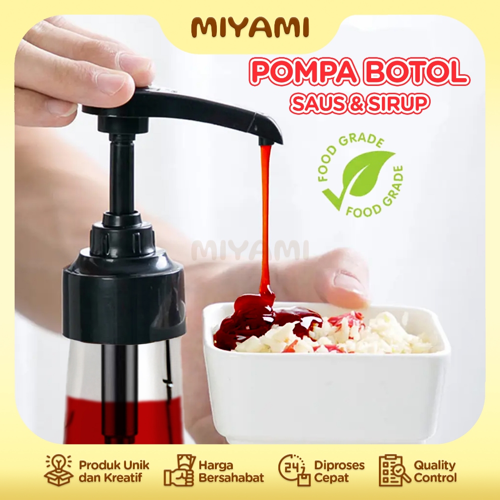Jual Alat Pompa Botol Saus - Pompa Tekan Untuk Botol Saus Sirup Kecap ...