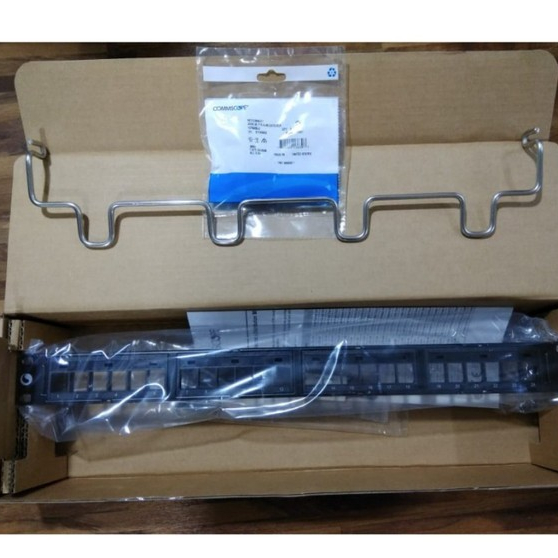 Jual AMP Patch Panel CAT 6 24 Port / Commscope Patch panel 24 Port Cat ...