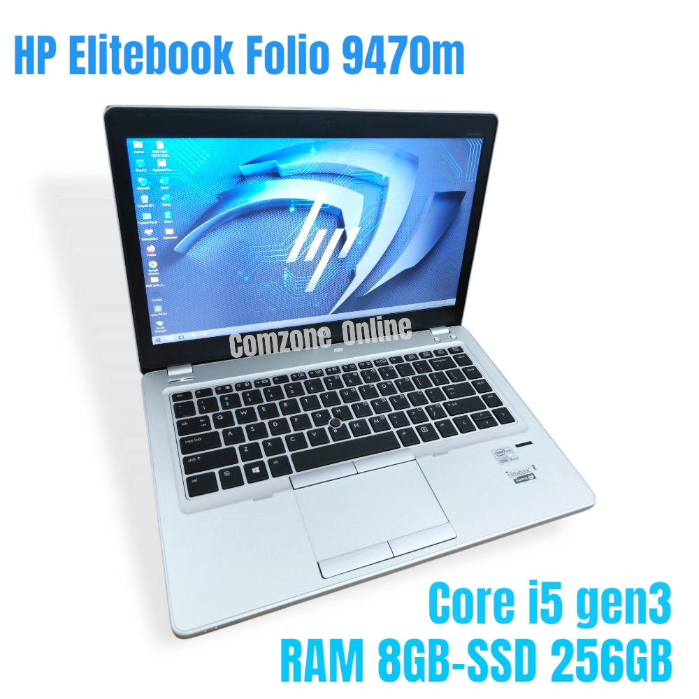 Jual Laptop HP Elitebook Folio 9470m Core i5 gen3 SSD 128GB 256GB Ram ...