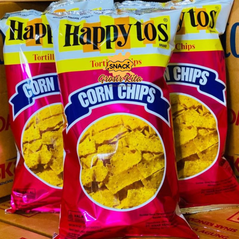 Jual Happy tos Merah 140gram (1 dus isi 16pack) | Shopee Indonesia