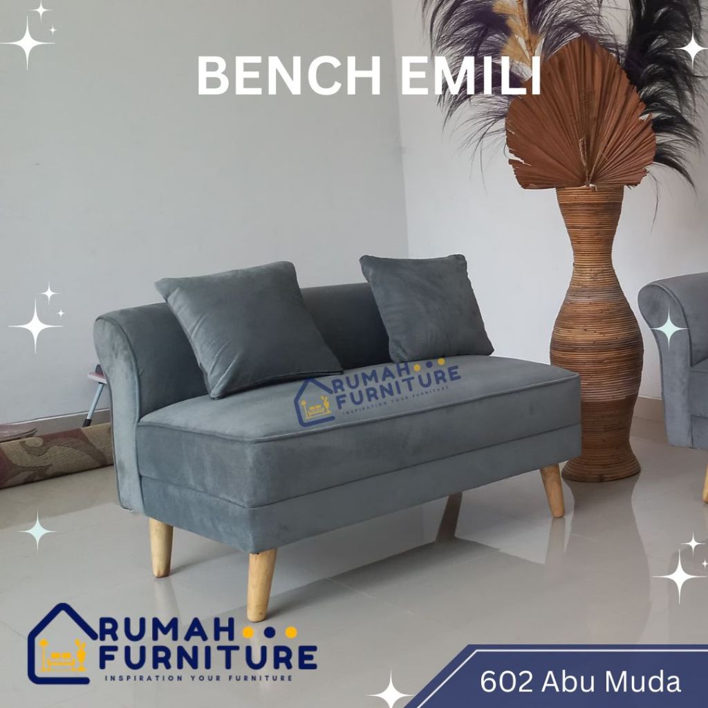 Jual Bench Sandaran Emili / Sofa Bench / Stool/ bench Modern / Sofa ...