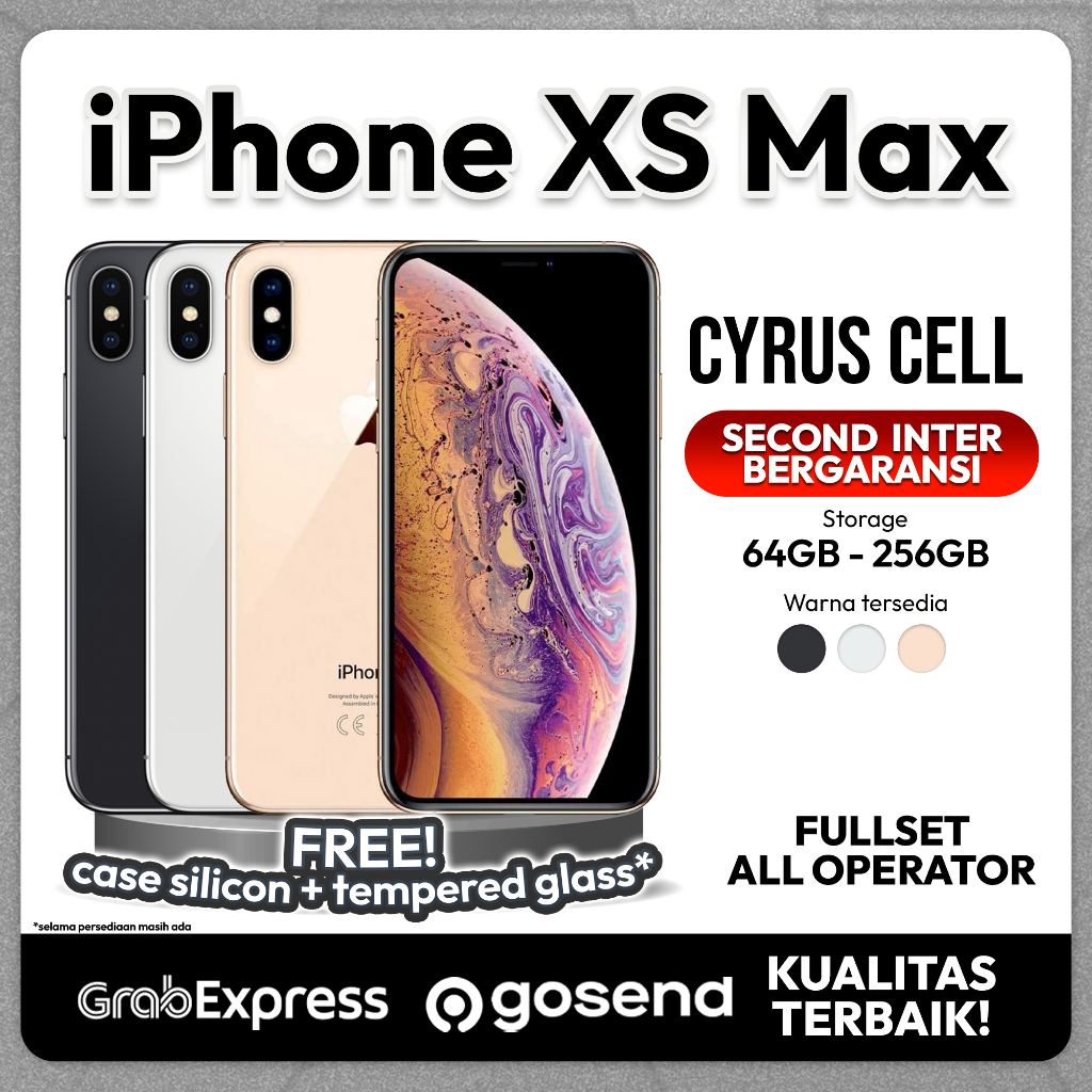 Jual [SECOND] IPHONE XS MAX SECOND IBOX INTER 100% |FULLSET MULUS ...