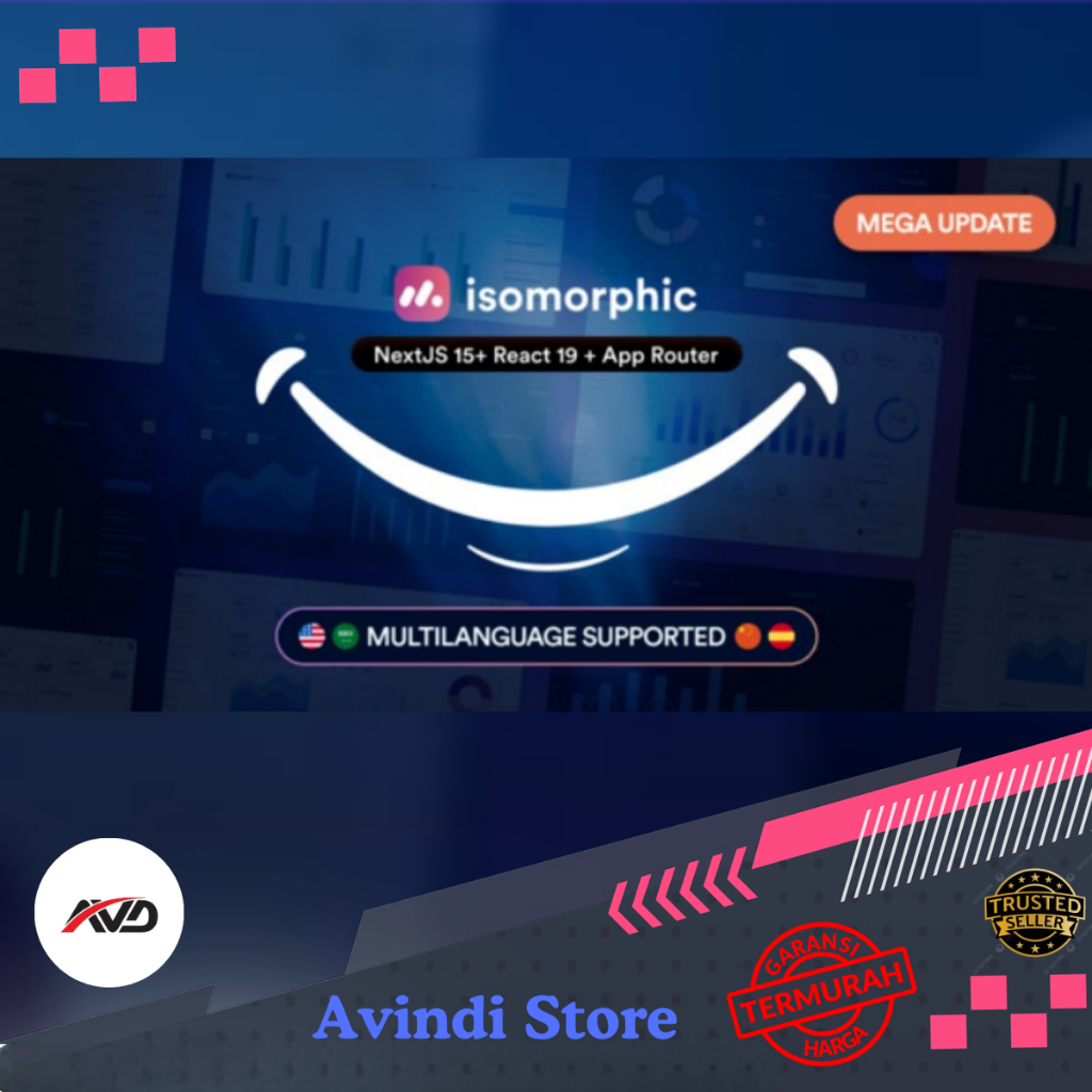Jual Isomorphic - React Admin Dashboard Template | Shopee Indonesia
